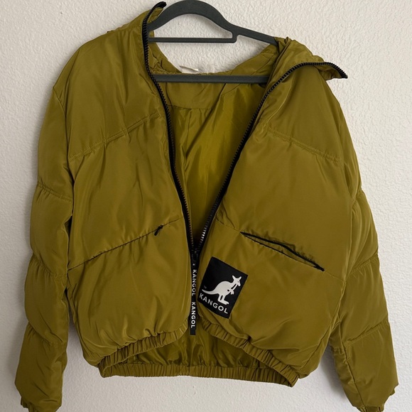 Kangol | Jackets & Coats | Kangol Mustard Puffer Jacket | Poshmark